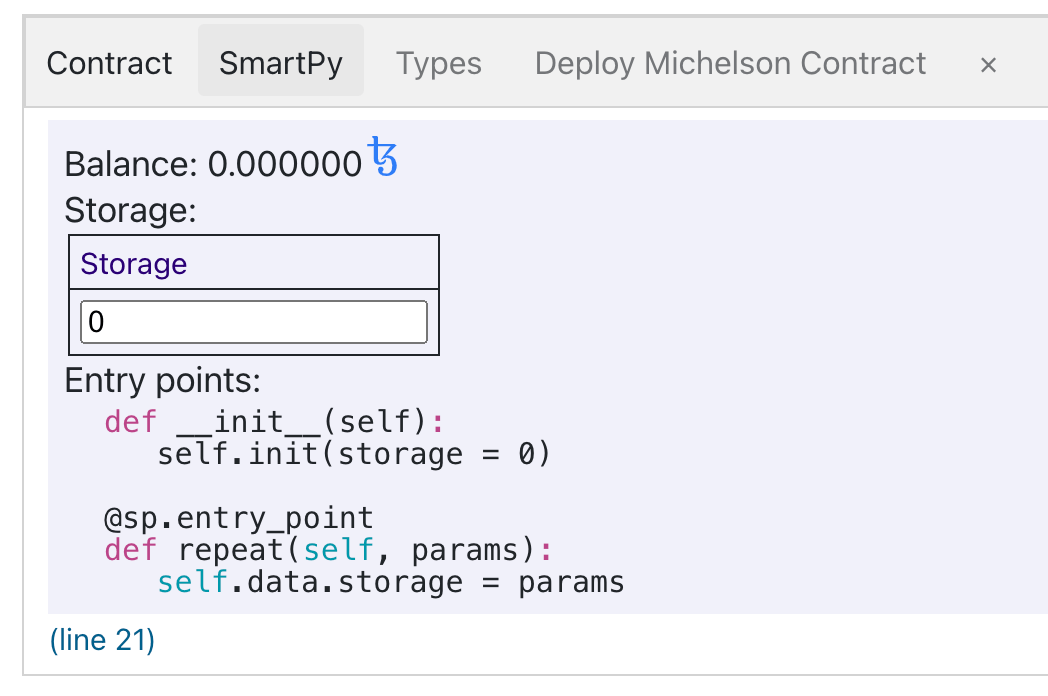 SmartPy - First Steps - Tezos Developer Portal